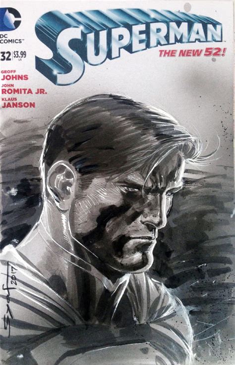 Superman By Ardian Syaf In Buni Irfans Blank Cover Comission Comic