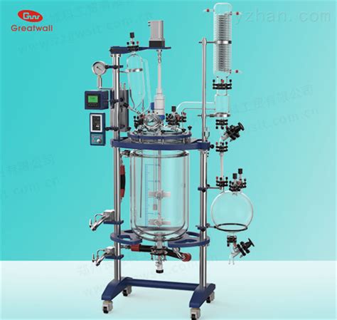 调速玻璃反应釜 郑州长城科工贸