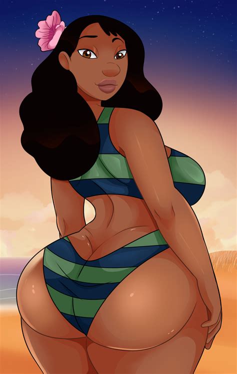 Rule 34 1girls Ass Ass Cleavage Bare Shoulders Beach Big Ass Big