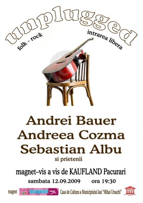 Andrei Bauer Andreea Cozma Sebastian Albu And Friends