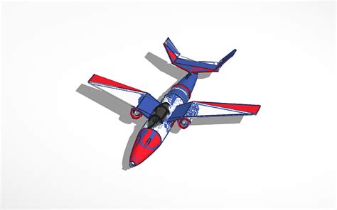 3d Design Supersonic Jet 1 Tinkercad