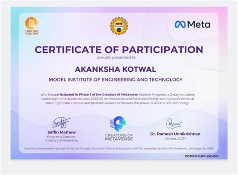 akanksha kotwal on linkedin mietjammu aicte 1mib metaverse