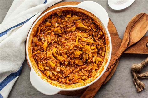 Unstuffed Cabbage Rolls Casserole Recipe Home Pressure Cooking