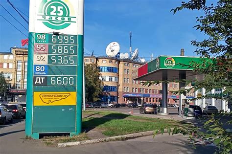 В Красноярске возник дефицит бензина