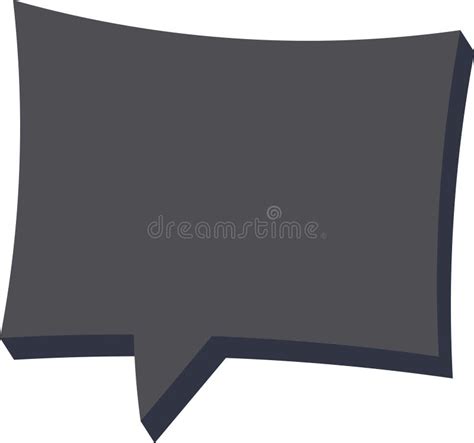 Speech Bubble Square Shape Stock Vector Illustration Of Square 309657964