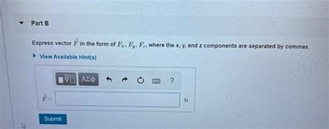 Solved Part C Calculate The Y Component Of The Velocity Of