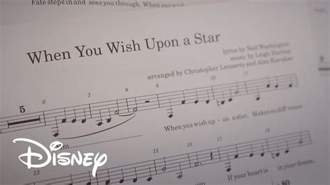 사라 바렐리스 별에게 소원을 When You Wish Upon A Star 비하인드 영상 From Disney 100 🌟 Youtube