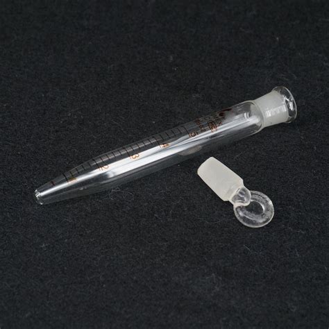 5ml Lab Glass Conical Bottom Centrifuge Tube Scaled With Stopper