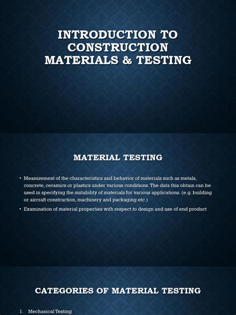 Introduction To Construction Materials Testing Pdf Concrete Construction Aggregate