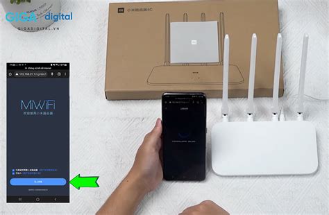 bộ phát sóng Wifi Xiaomi Mi Router 4C kết nối ứng dụng thông minh Mi Wifi
