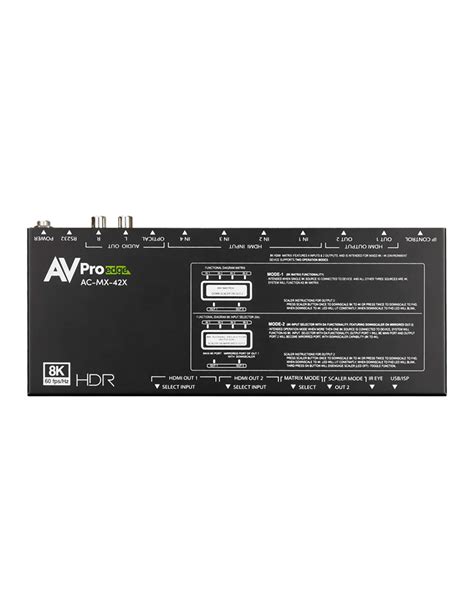Matrix Switch 8k 4x2 Hdmi Matrix Switcher Gestione Di Segnali Fino
