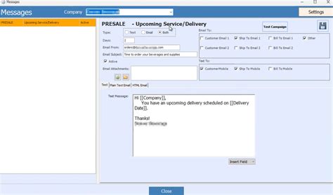 Comm Center Configuring Campaigns