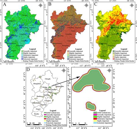 Spatial Patterns Of Ecological Services Spatial Patterns Of A Water