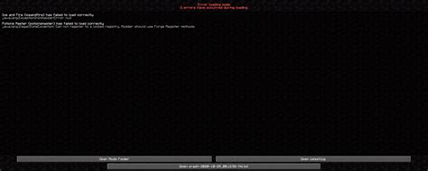 Mod Crashes On New Minecraft 1163 Forge · Issue 3070 · Alexmodguy