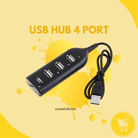 Jual Usb Hub Port Extension Packing Plastik Panjang Keseluruhan Cm Shopee Indonesia