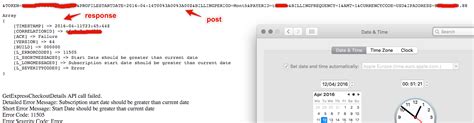 php paypal express api payment date should be greater than current