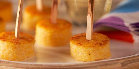 Bouchées de polenta au beaufort Receta