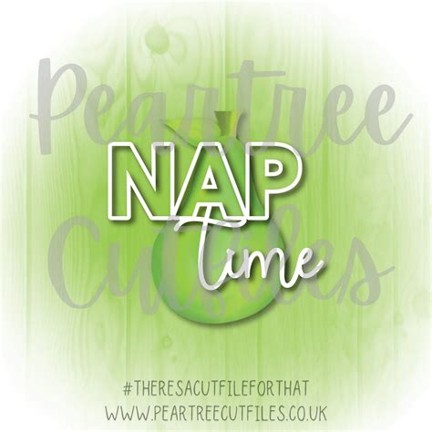 Nap Time Peartree Cutfiles