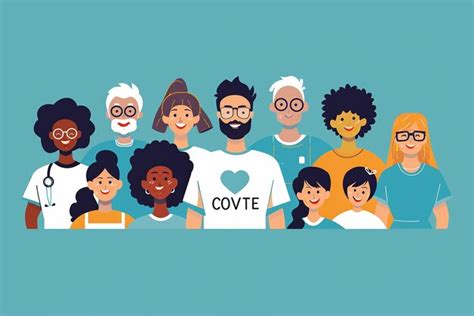 Dedicated Community Care Volunteers Working Together With Compassion