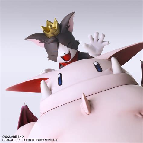 Final Fantasy Vii Bring Arts Action Figure Cait Sith And Fat Moogle