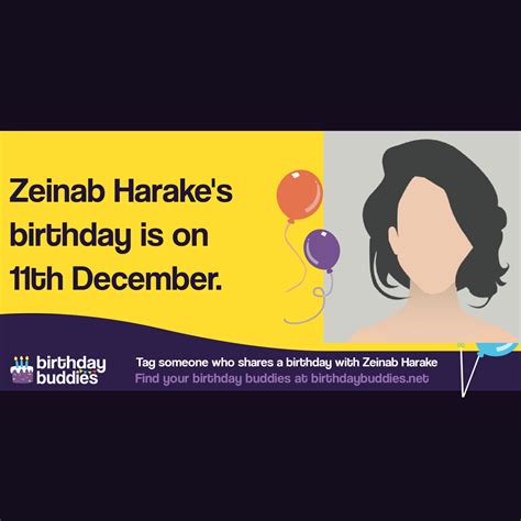 Zeinab Harakes Birthday Is 11th December 1998