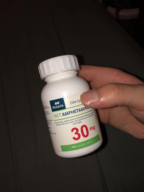 Actavis Amphetamine Xr Rstims