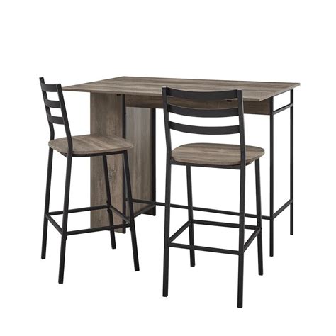 Bar Table Set Counter Height Drop Leaf Pub Set Gkw Retail