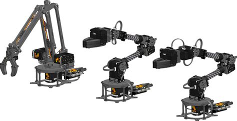 Lynxmotion SES V2 Robotic Arm 5 DoF W Smart Servos Kit RobotShop
