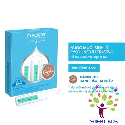 Fysoline Hypertonic Solution Physiological Saline Helps Reduce Stuffy