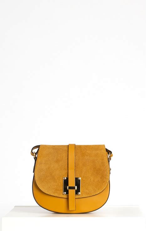 Чанта от естествена кожа Daphne