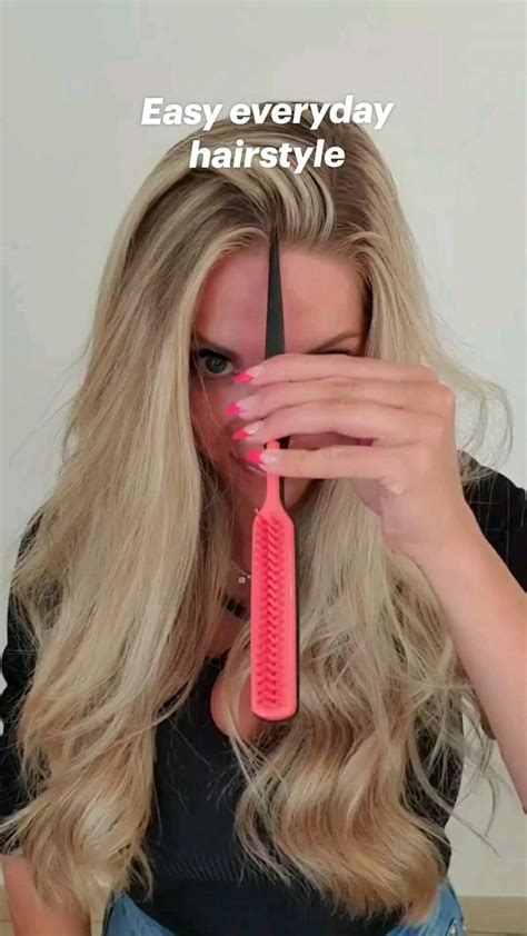 Easy Everyday Hairstyle Hairdo For Long Hair Hair Tutorial Cute