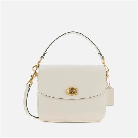 Coach Coach Signature Cassie Coated Canvas Crossbody 19 Bag Crossbody