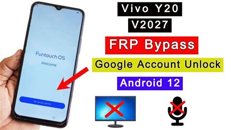 Vivo Y20 FRP Bypass V2027 FRP Lock Remove Google Account Unlock