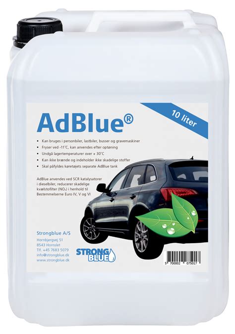 10 liter AdBlue i dunk - Adblue - Strongblue A/S
