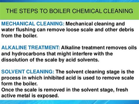 U3 Boiler Chemical Cleaning