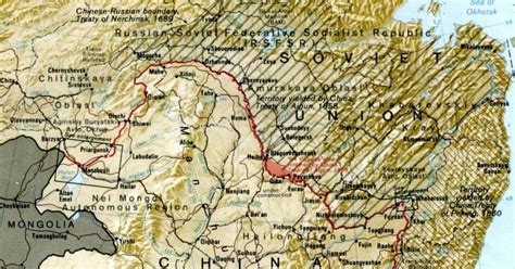 Chinese And Russian Border Disputes Are Dotted Lines A Red Line