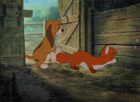 Bonhams A Walt Disney Celluloid From The Fox And The Hound