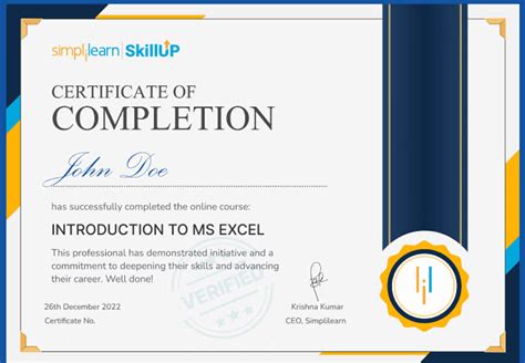 10 Sertifikasi Excel Gratis Terbaik 2025 Unduh Gratis