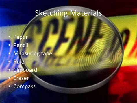 Crime Scene Sketching Basics Ppt