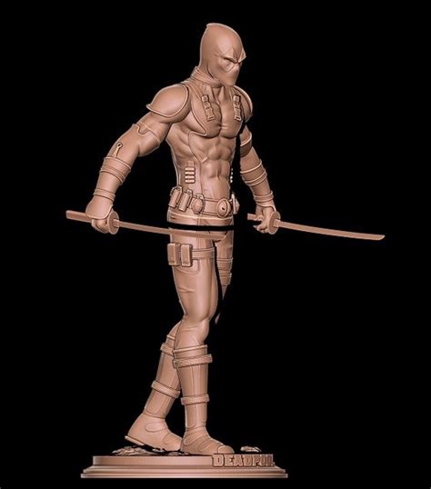 Deadpool Stl Files For 3d Printing Model 3d Print Maker Club