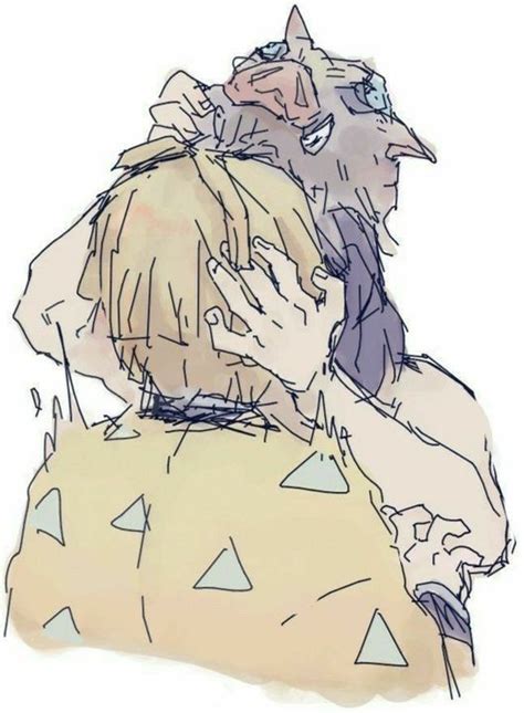 Demon Slayer Ships Pics Inosuke X Zenitsu Pt2 Drawing Anime