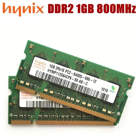 Hymp112s64cp6 S6 Ab C Hynix 1gb Pc2 6400 Ddr2 800mhz 46 Off