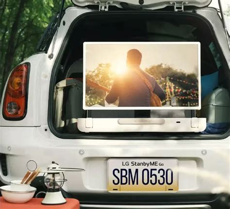 LG StanbyME Go Portable Smart Touch Screen Brings You High Quality