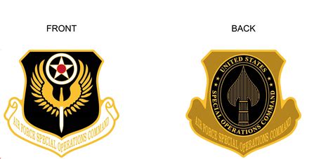 Afsoc 1 Cartouche And Coin Shop