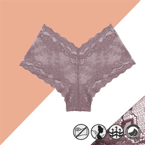 Take Talkกางเกงชั้นใน เอวสูง แต่งลูกไม้ ลายดอกไม้ สําหรับผู้หญิง ไซซ์ S Xl Shopee Thailand