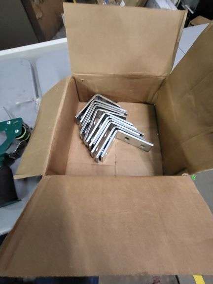 10 Superstrut 4 Hole 90 Degree Angle Strut Bracket Silver Galvanize