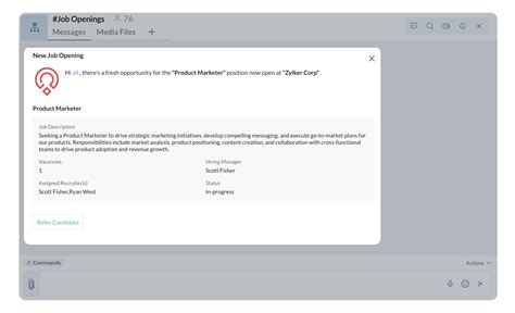 Cliq Your Way To HR Success Simplifying Recruitment With Zoho Cliq Zoho Blog