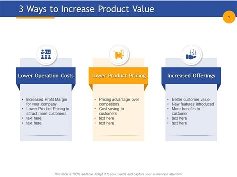 Ways To Increase Product Value Increased Offerings Ppt Powerpoint Presentation Good