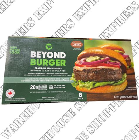 Beyond Meat Plant Based Burger Patties Warehouse Shoppers Express