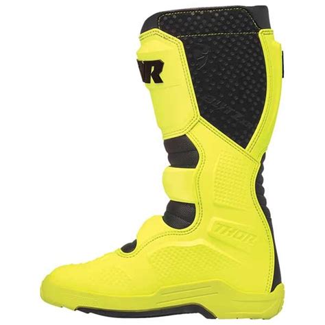 Thor Blitz Xr Motocross Boots Yellow Black